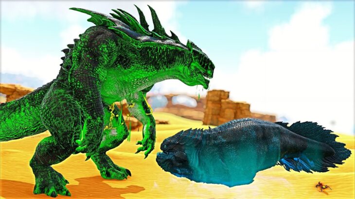 A Batalha Final Do Toxic King Titan! Meu Peixão Boss Morreu!? Ark ...