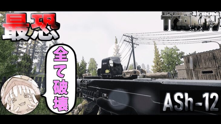 【タルコフ】現環境で最恐!? 地味にコスパが良くて高威力なAsh-12を紹介します。【EFT】｜動画配信者支援ブログ