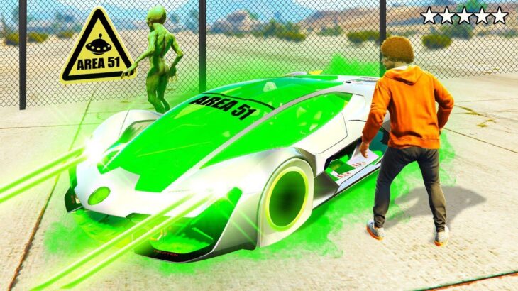 SECRET ALIEN CARS From AREA 51! (GTA 5 Mods)｜動画配信者支援ブログ