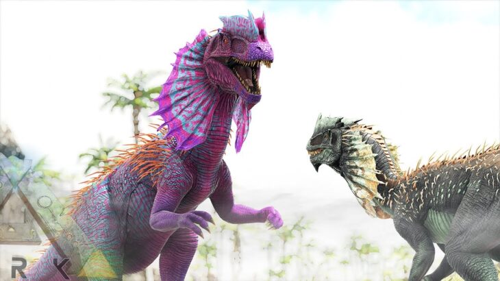 TAKING ON OUR FIRST APEX CREATURES | DOX | ARK SURVIVAL EVOLVED EP2｜動画 ...