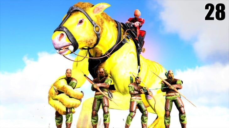 GREEN CHIEFTAIN ROLLO & ALPHA CHALICO! | EXTINCTION CORE | ARK SURVIVAL ...