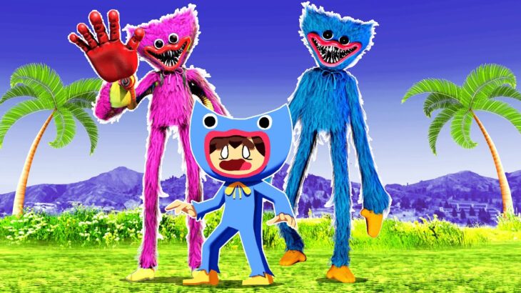 Joining POPPY PLAYTIME Family In GTA 5!｜動画配信者支援ブログ