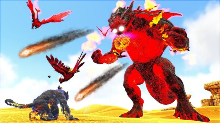 ARK PVP – Nem o FIRE KING TITAN RESISTE A UM ATACK DE BILHÕES DO NOVO ...