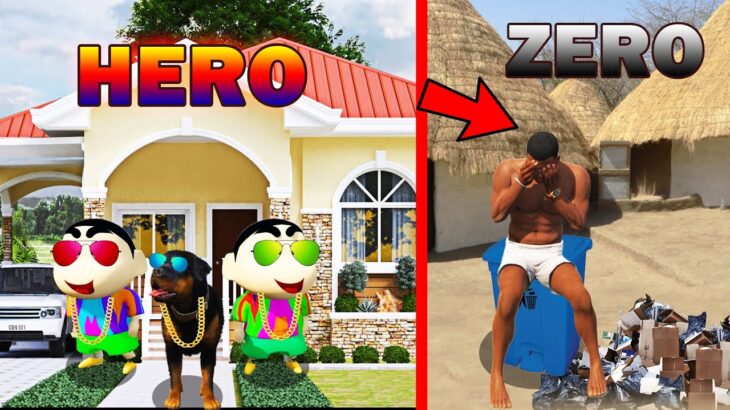 GTA 5 : Franklin Become Zero And Shinchan & Pinchan Become Hero in GTA ...