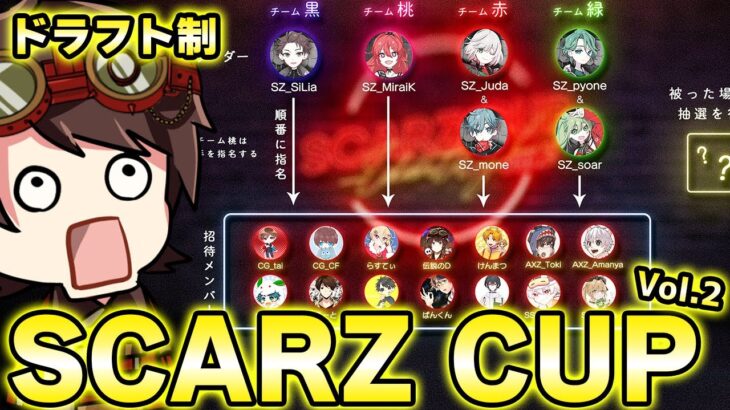 【SCARZ CUP】ドラフトで選ばれたチームで即大会！めちゃくちゃ楽しそうなプロの大会に出ます！！！【第五人格】【IdentityV】｜動画 ...