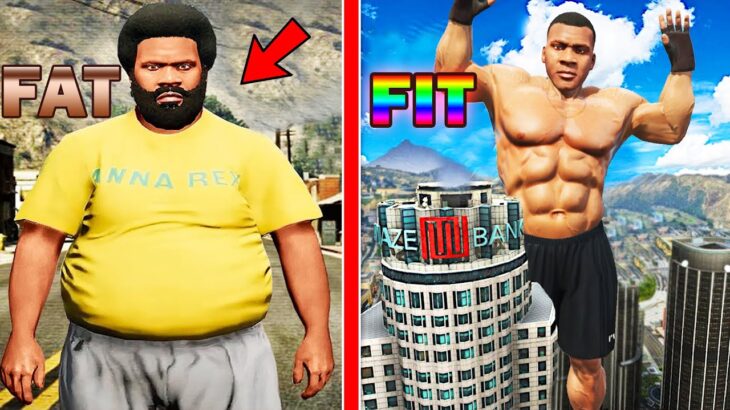 GTA 5 : Franklin Become FAT vs FIT In GTA 5! (Mods)｜動画配信者支援ブログ