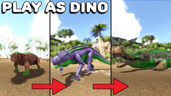 THE CROCODILE PROGRESSION LINE | PLAY AS DINO | ARK SURVIVAL EVOLVED｜動画 ...