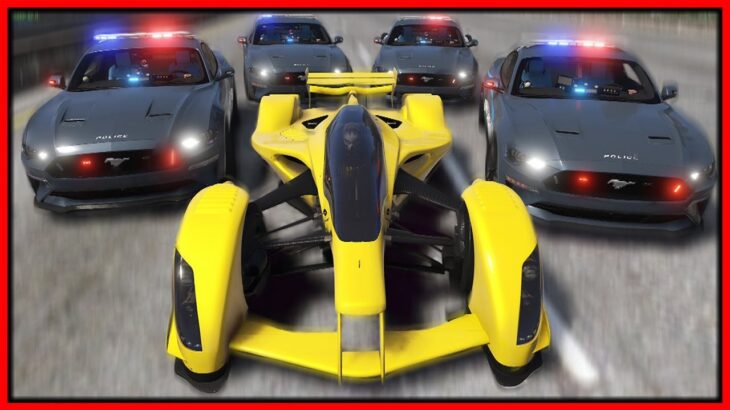 Race Car Embarrasses High Speed Cops in GTA 5 RP｜動画配信者支援ブログ