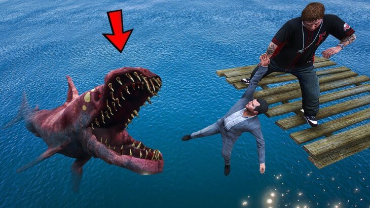 Finding ZOMBIE MEGALODON SHARK In GTA 5!｜動画配信者支援ブログ