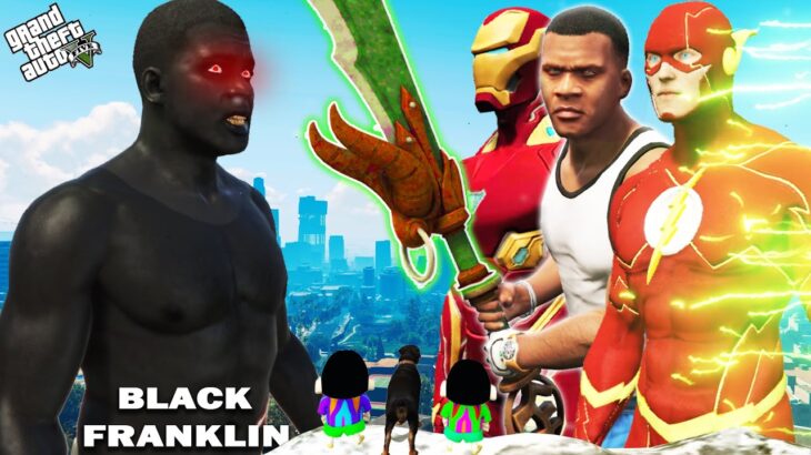 GTA 5 : Franklin,Ironman & Flash Unite To Defeat Black Franklin in GTA ...