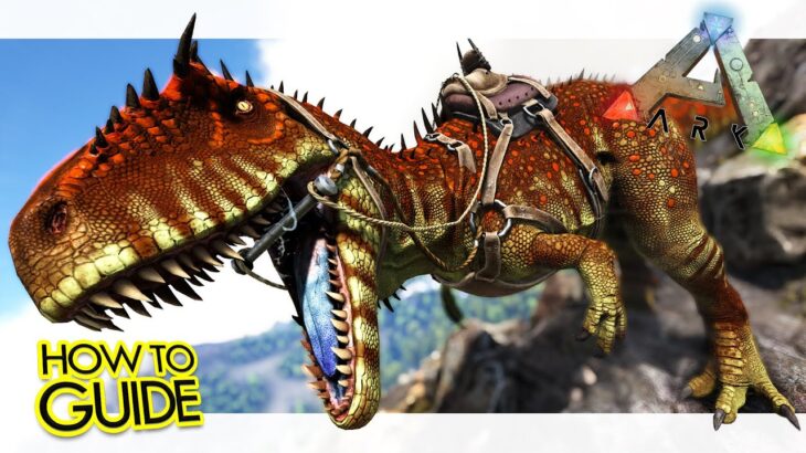 Carcharodontosaurus Guide! How to Tame & Abilities – ARK Survival Evolved｜動画配信者支援ブログ